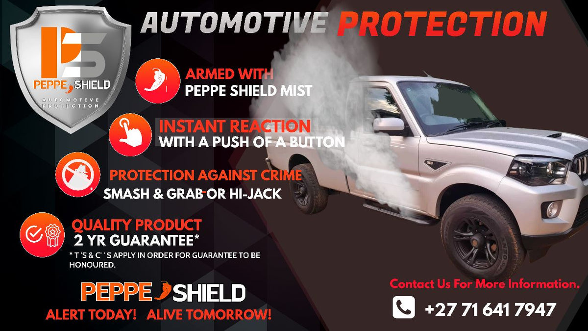 PEPPE SHIELD - Vehicle Anti Hi-Jack System – AmadaXtreme